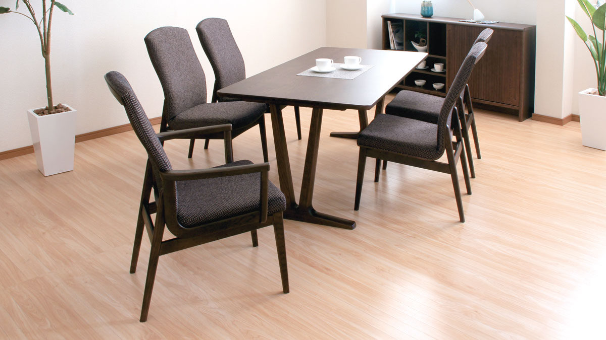 空間を洗練する上質なデザインのダイニングテーブル DT-6360｜ダイニングテーブル｜製品一覧｜浜本工芸株式会社